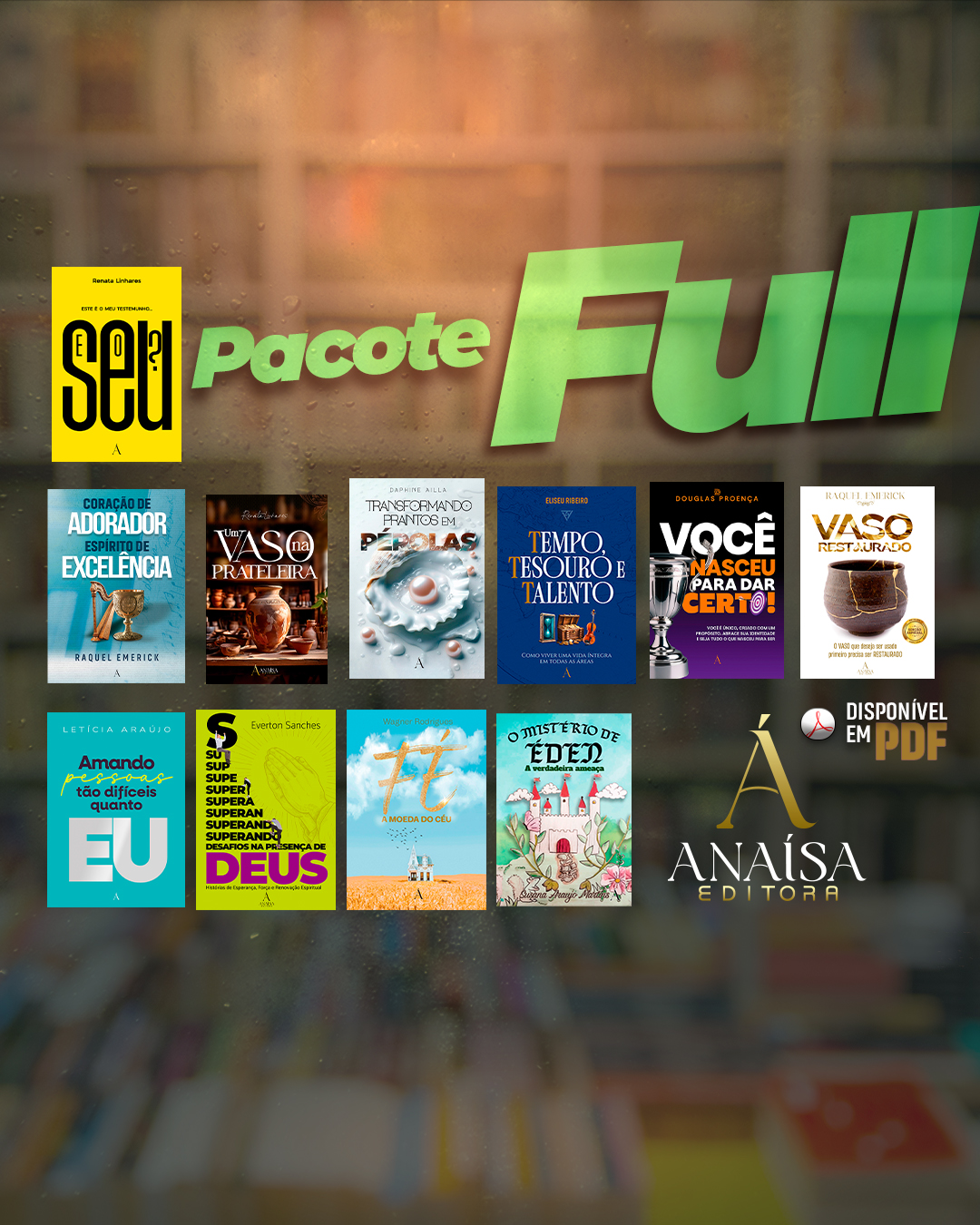 💎 PACOTE Full — 11 eBooks Anaísa - Anaisa-editora | Hotmart