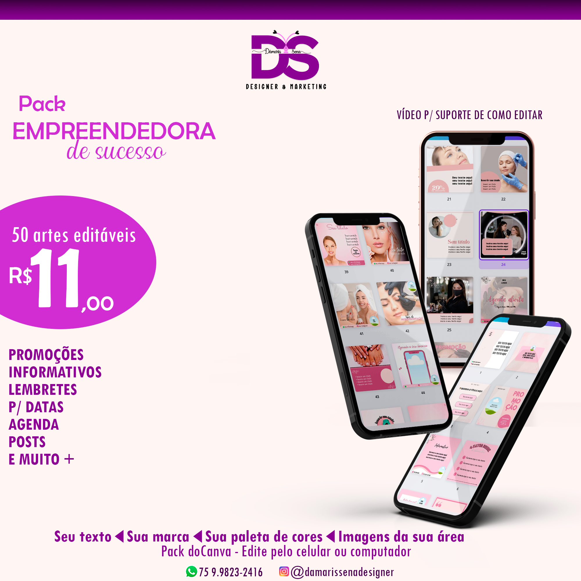 Pack Empreendedora de Sucesso