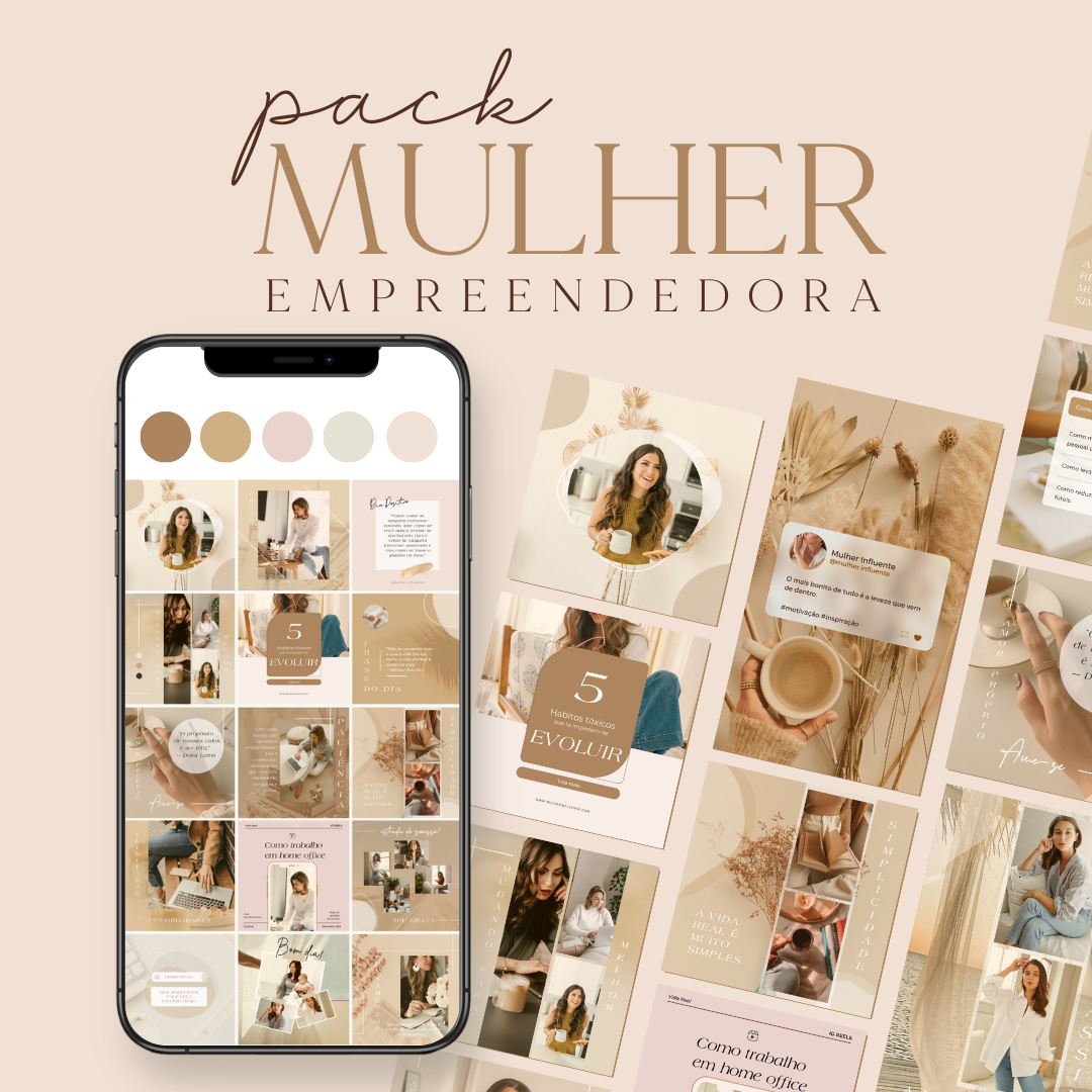 Pack Mulher Empreendedora - Josy Santos | Hotmart