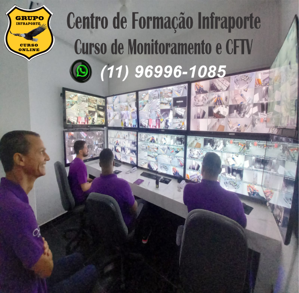 CURSO DE MONITORAMENTO E CFTV
