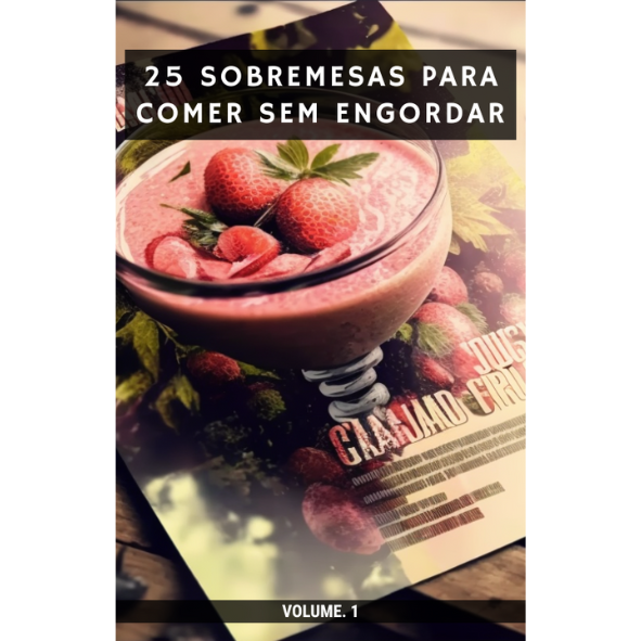 25 Sobremesas Para Comer Sem Engordar - DaanKey | Hotmart