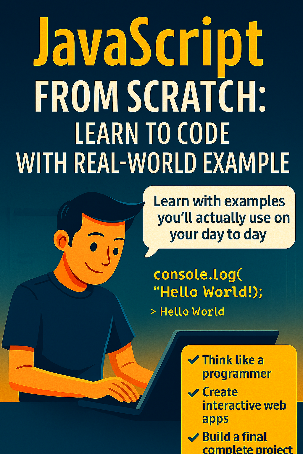 JavaScript from Scratch: Learn to Code with Real-Life Examples