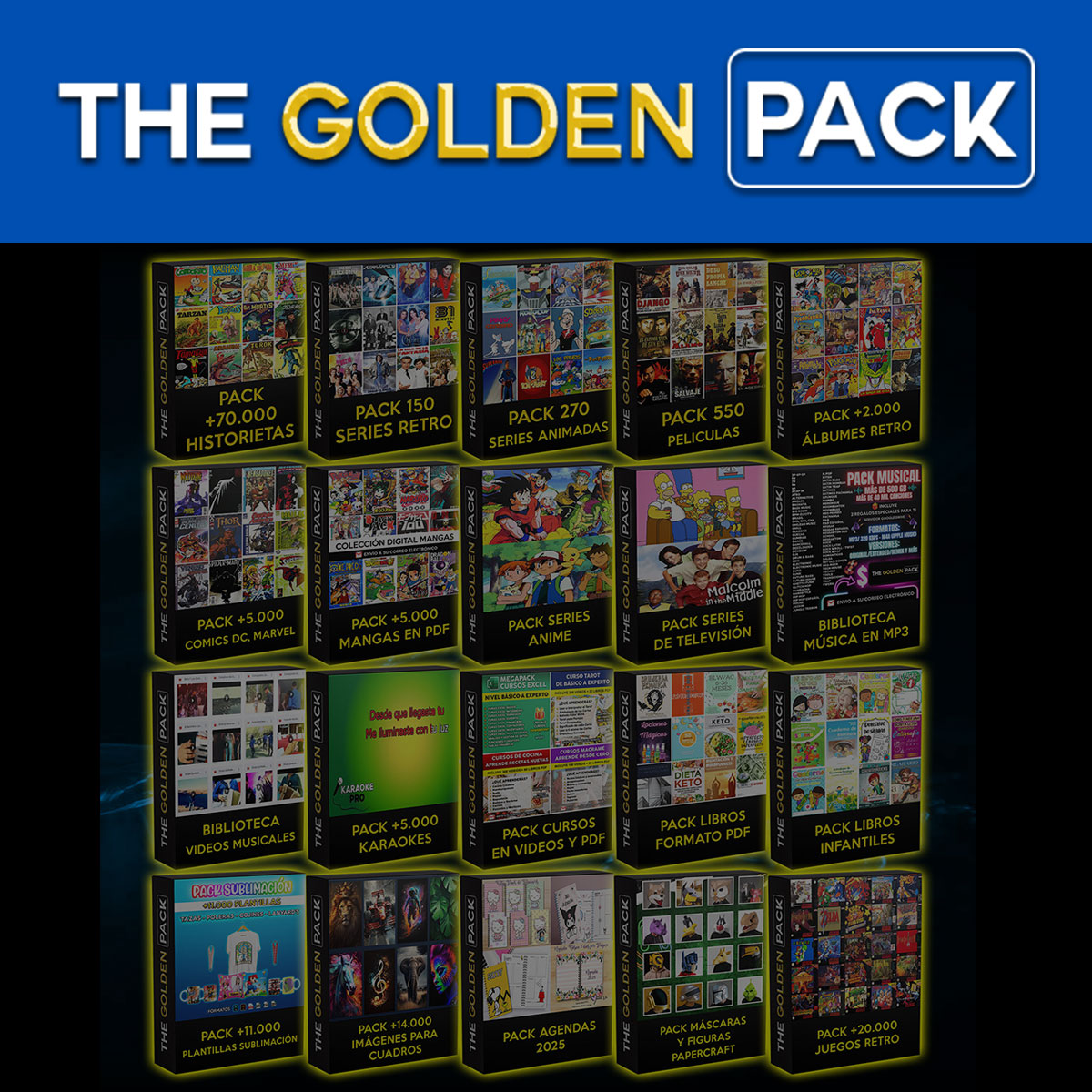 THE G0LDEN PACK + REGAL0S