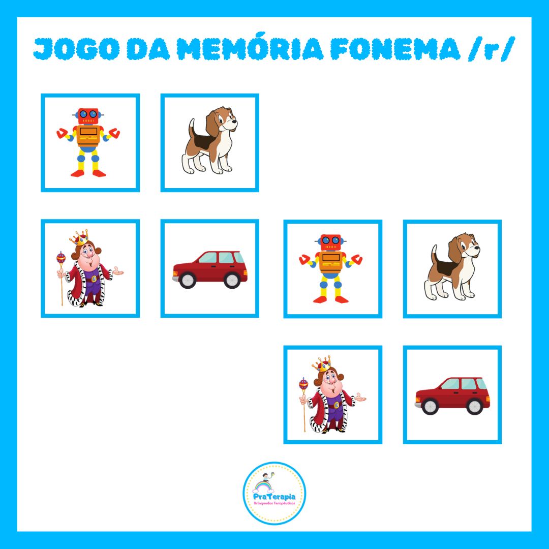 Jogo da Memória Fonema /r/ - Gabriela Machado | Hotmart