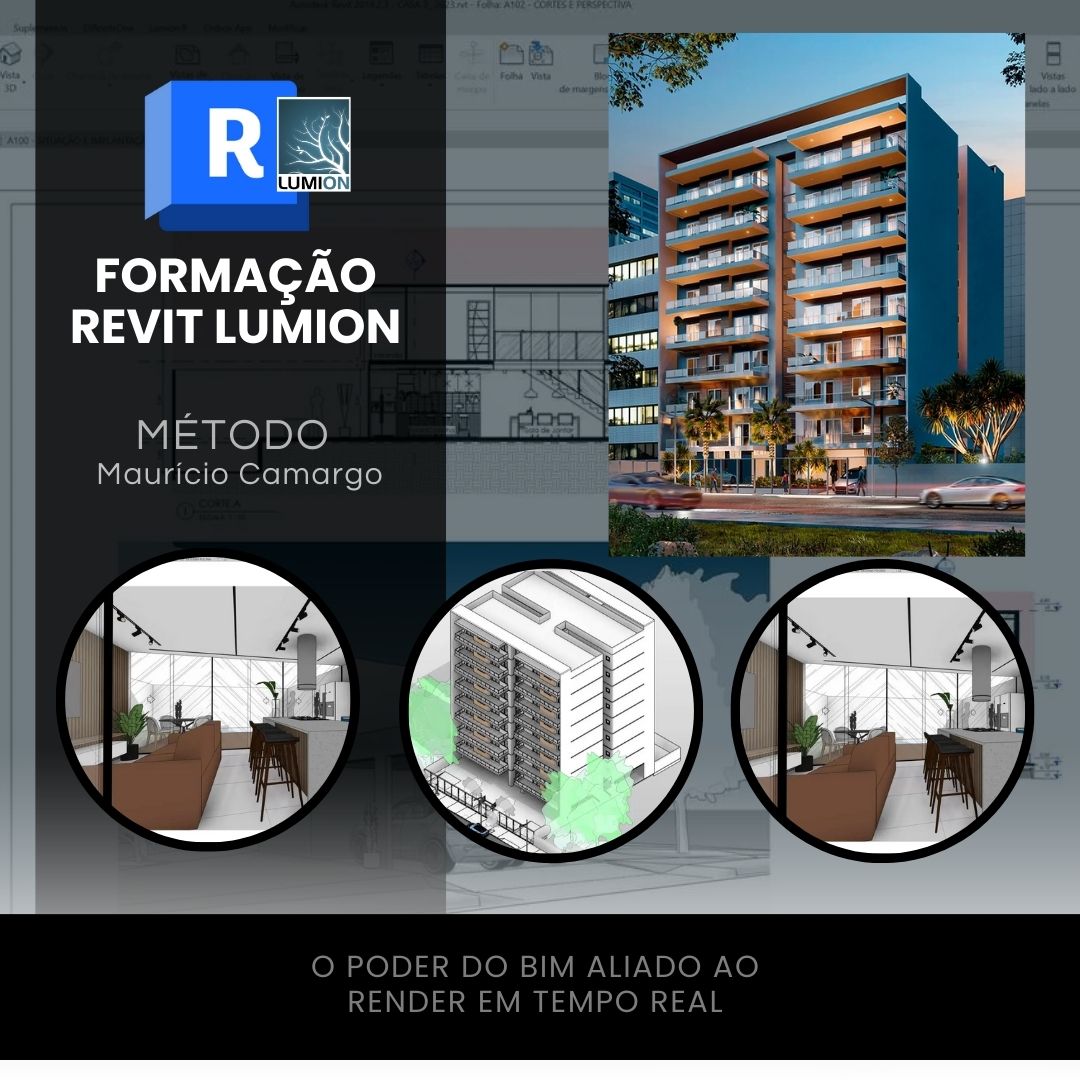 Formação Revit + Lumion para Revit - Mauricio Camargo Treinamentos ...