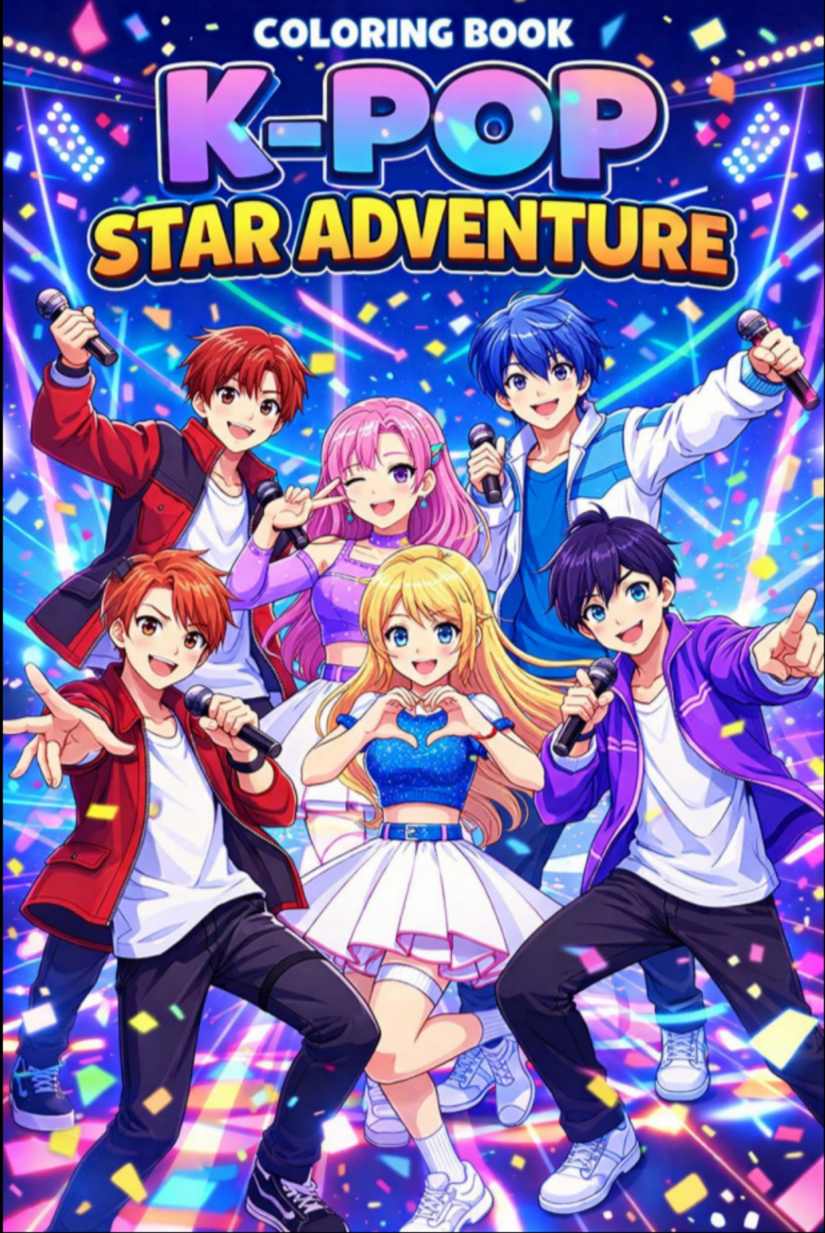 K-POP STAR: My Musical Adventure - The Ultimate Coloring Experience...