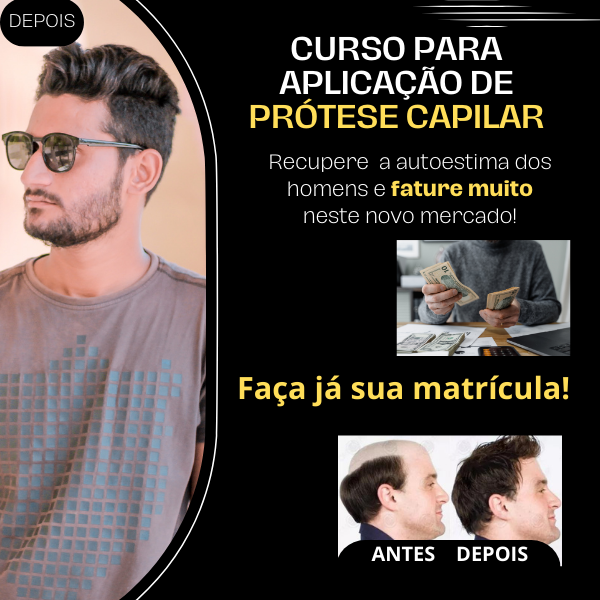 Curso de Prótese Capilar - DigitoMKT | Hotmart
