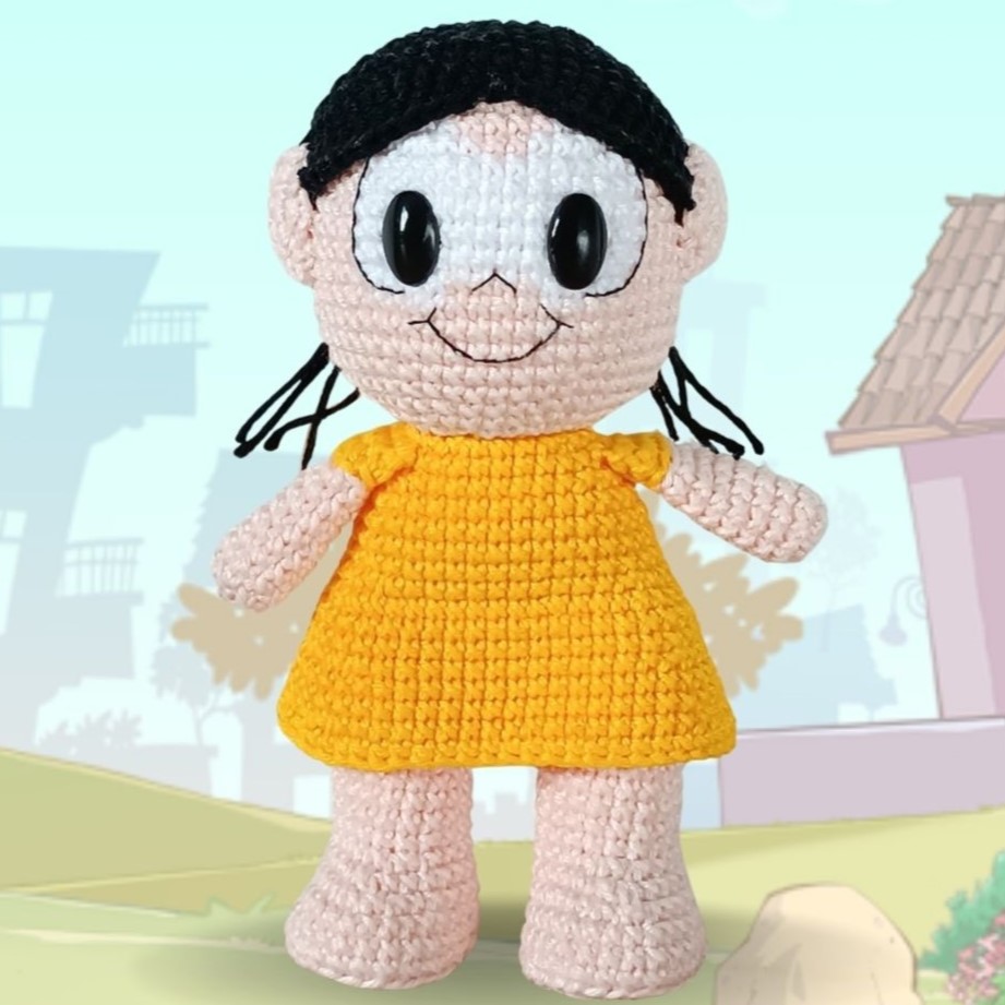 Mini Magali em Amigurumi - Passo a passo - Amiclube - Por Sara Melo...