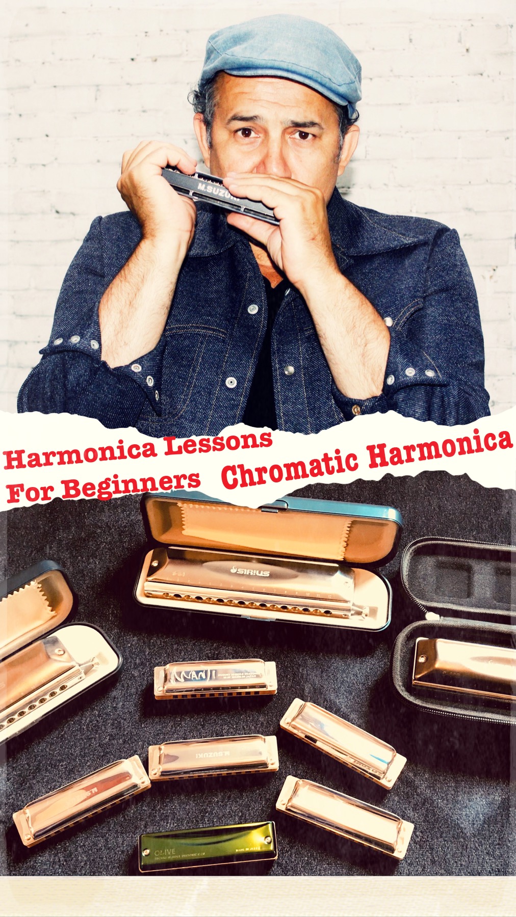 Chromatic Harmonica For Beginners - Level 01