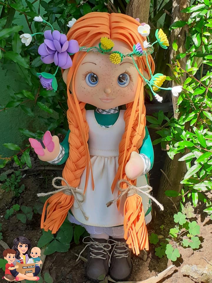 Boneca Anne With - Uma Mamãe Artesã