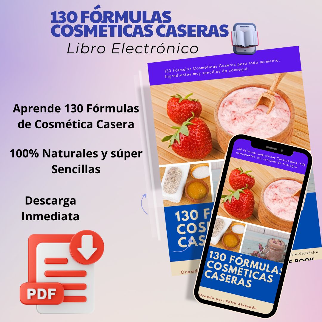 130 Fórmulas Cosméticas Caseras - Jorge Carlos Hernández Alvarado | Hotmart