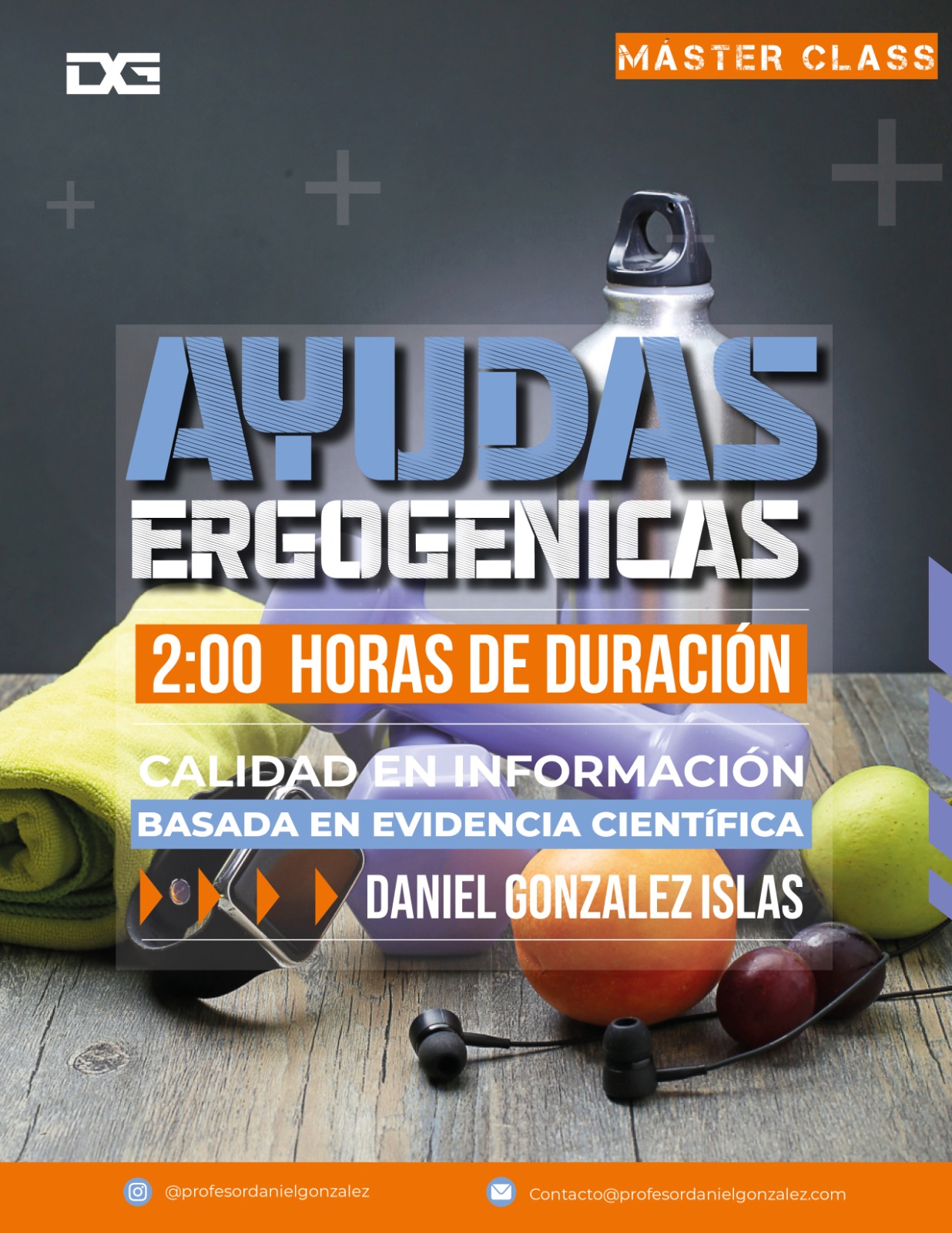 AYUDAS ERGOGENICAS - Daniel González Islas | Hotmart