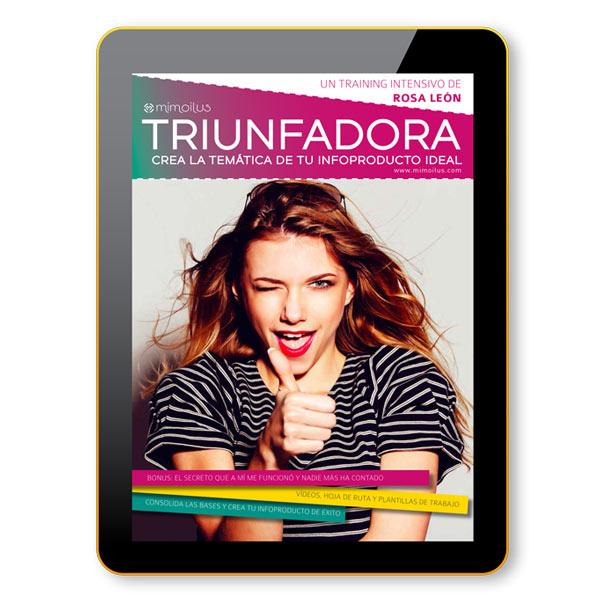 Triunfadora. Idea y valida tu curso online con éxito