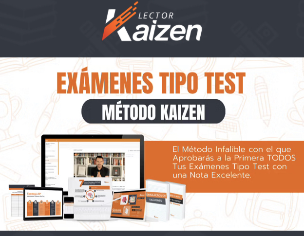 Exámenes Tipo Test - Método KAIZEN - Lector Kaizen | Hotmart
