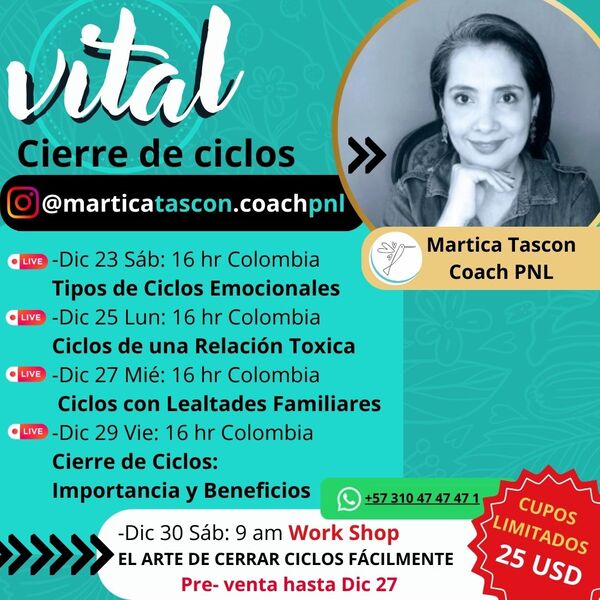 El Arte de Cerrar Ciclos Facilmente - MARTHA ISABEL TASCON BUITRAGO ...