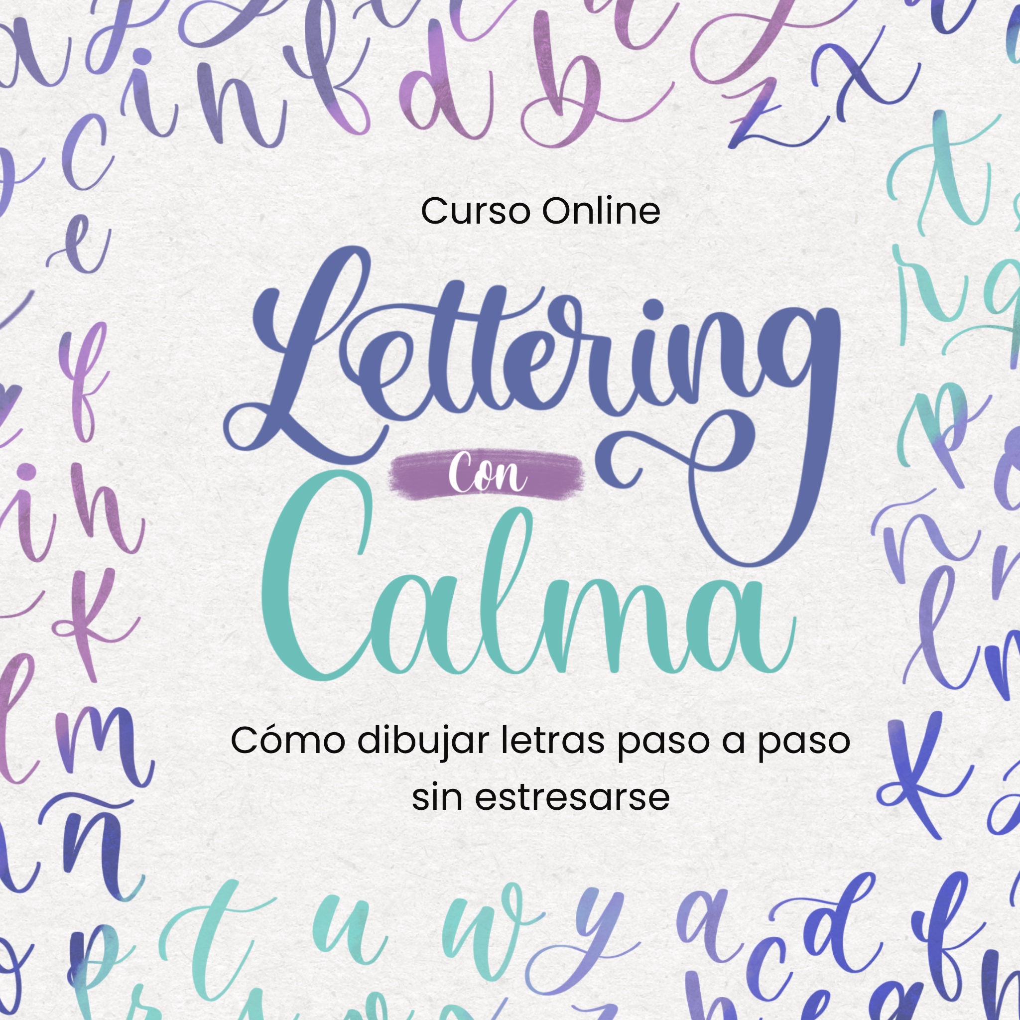 Lettering con Calma - Ana Belén Vega | Hotmart