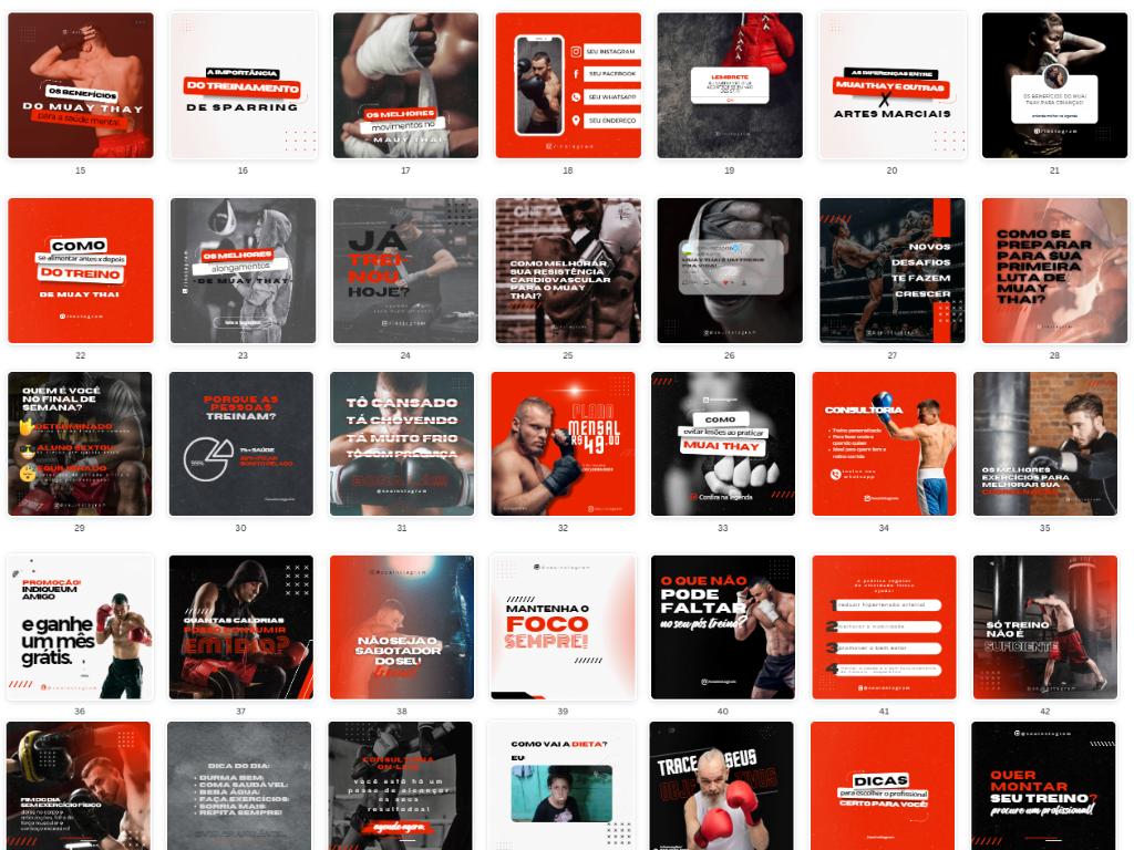 PACK MUAY THAI MASCULINO - NADIA CAROLINE FERREIRA ALVES | Hotmart
