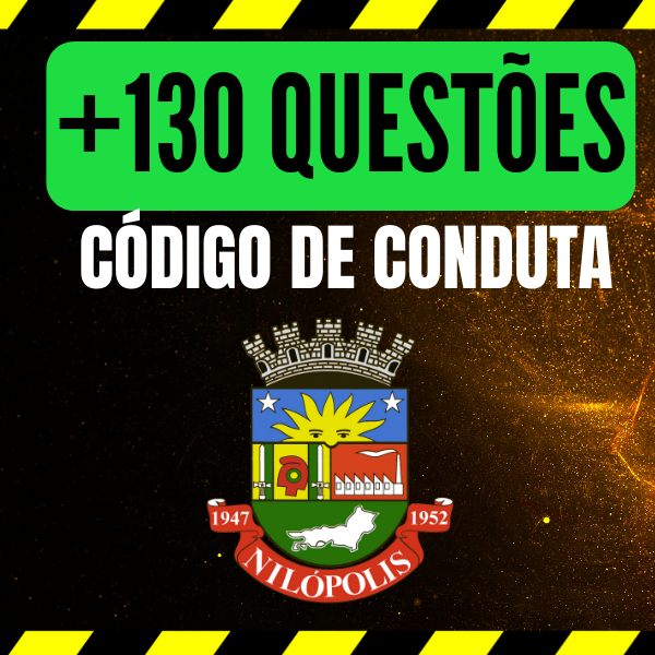 📘 +130 Questões Comentadas! 🚀 Domine o Código de Conduta para GCM...