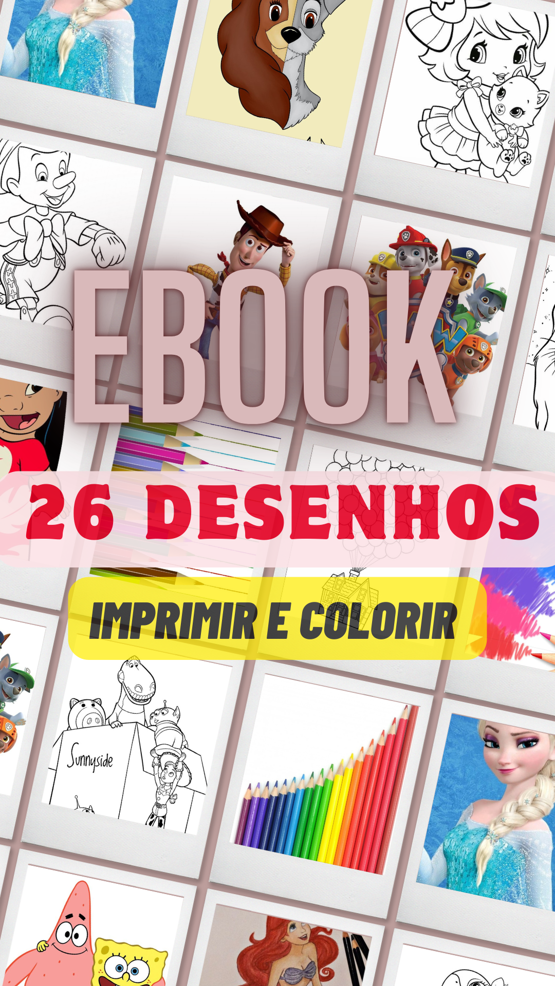 26 Desenhos para colorir - rayana | Hotmart