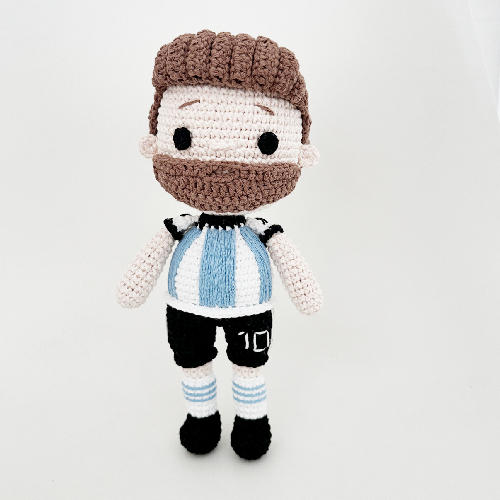 Football Player Crochet Pattern - My First Buddies | Hotmart