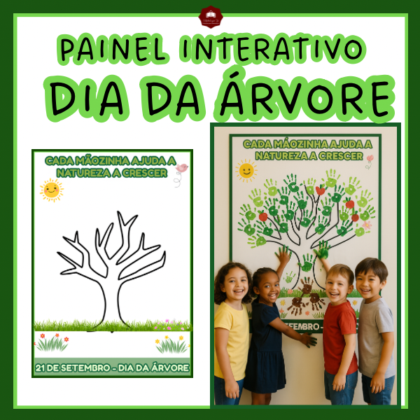 🚨🌳🎉 PAINEL INTERATIVO DIA DA ÁRVORE 🎉🌳🚨 - Claudia Gomes | Hot...