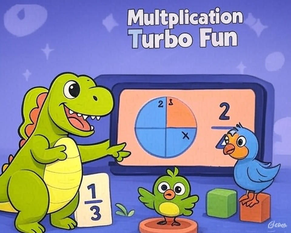 Multiplication Turbo Fun - Learning with Children Academy | Hotmart
