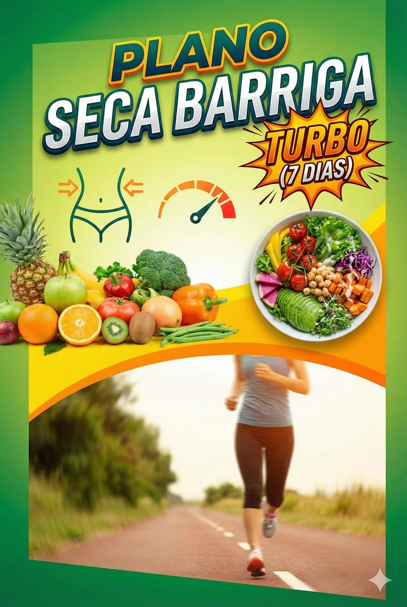 Plano Seca Barriga Turbo 7 dias - Cleiton Dino | Hotmart
