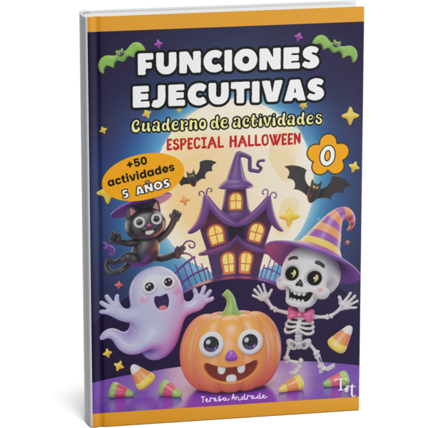 Cuaderno de actividades Especial Halloween 5 años