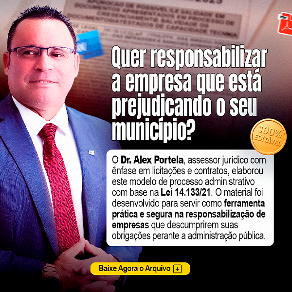 Modelo de Processo Administrativo (Lei 14.133/21) - Alex Portela