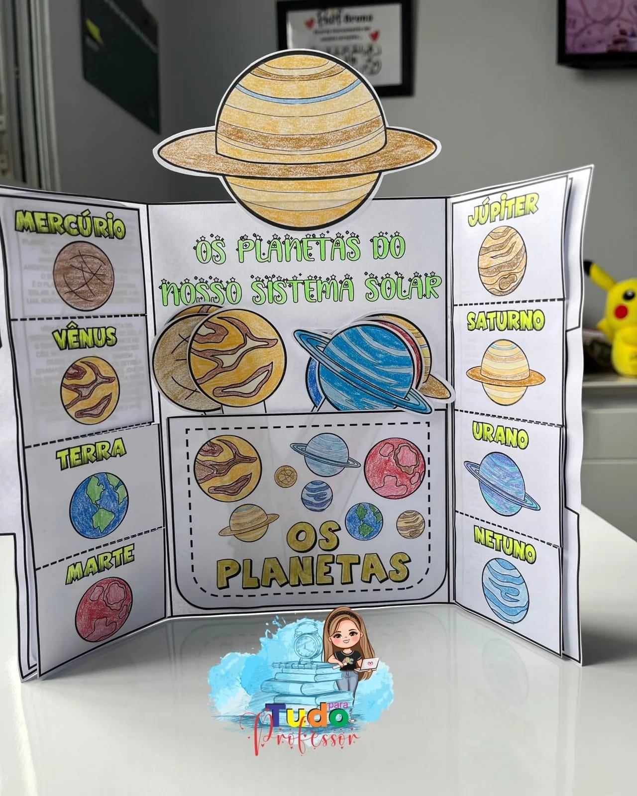 LAPBOOK DOS PLANETAS - Bruna da nova | Hotmart