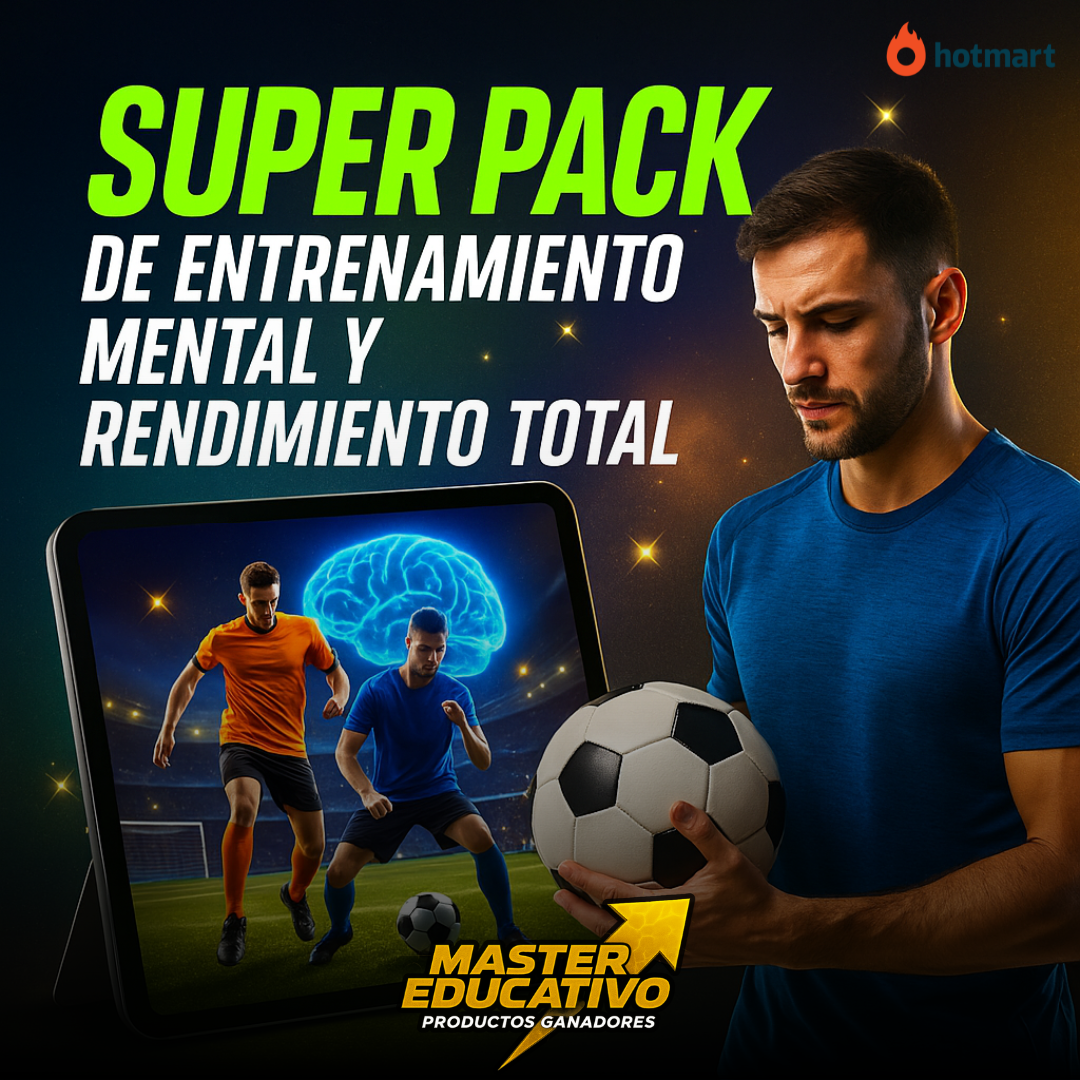 SUPER PACK DE ENTRENAMIENTO MENTAL Y RENDIMIENTO TOTAL - MASTEREDUC...