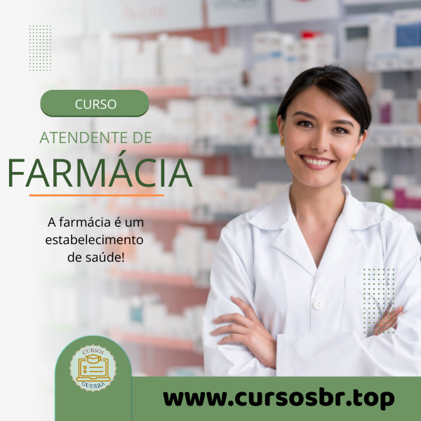 CURSO ATENDENTE DE FARMÁCIA - Cursos Guerra | Hotmart