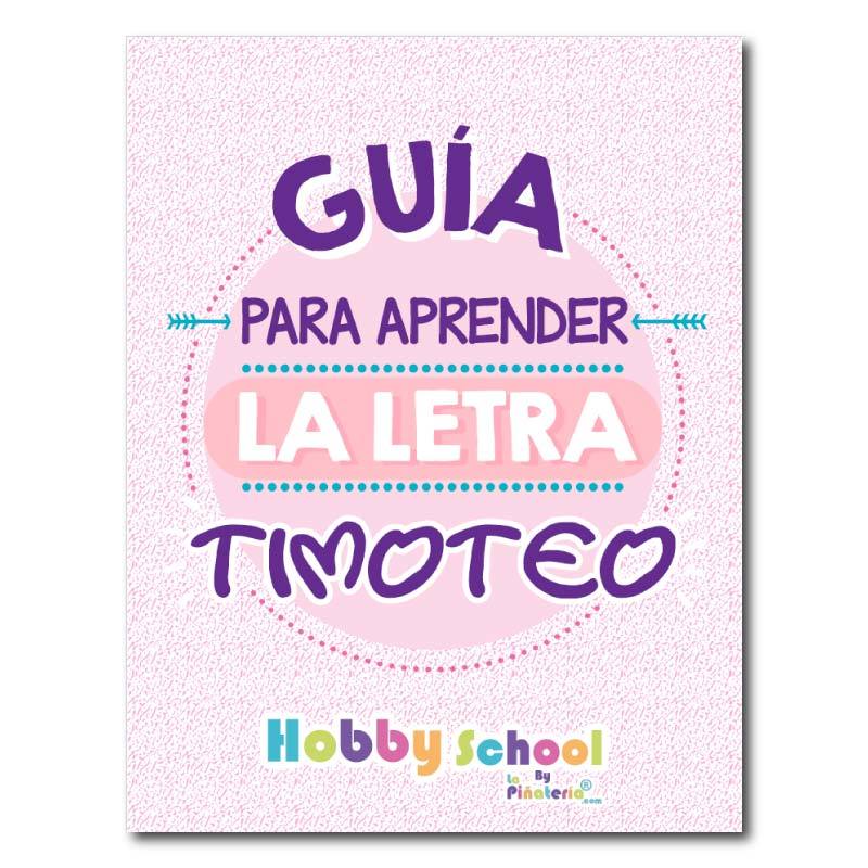 Cartilla de Letra Timoteo Digital - Descarga Instantánea - Eureka ...