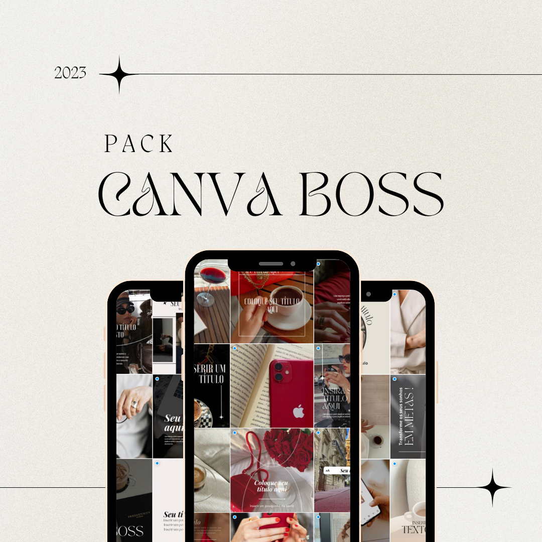 Pack Canva Boss - BC Studio Design | Hotmart