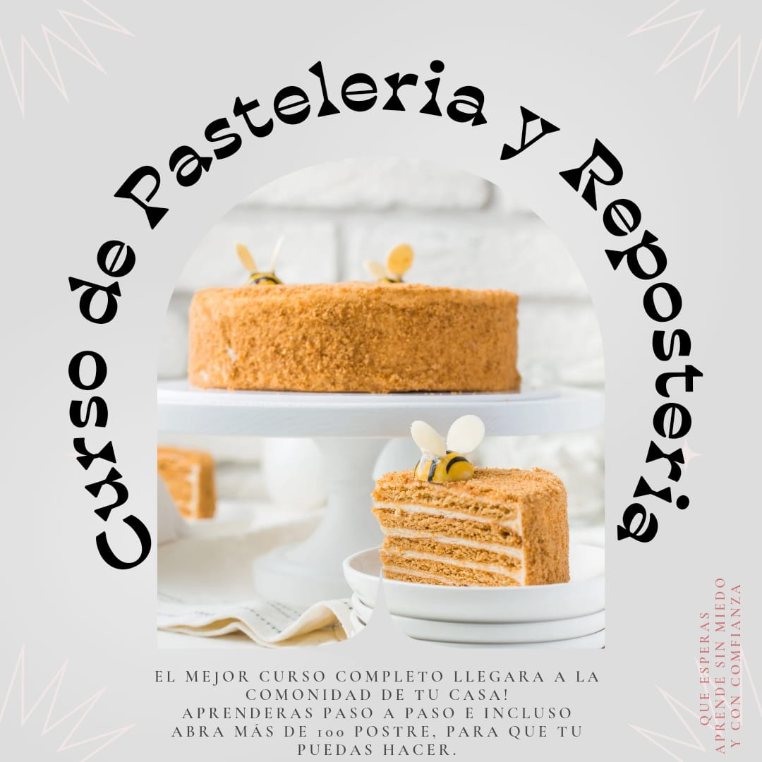 Pastelería Y Repostería - juan ramon davila | Hotmart