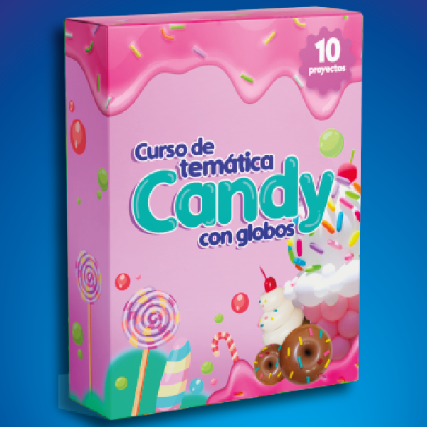 Temática Candy en Globoflexía - Johann Sebastian Parra Silva | Hotmart