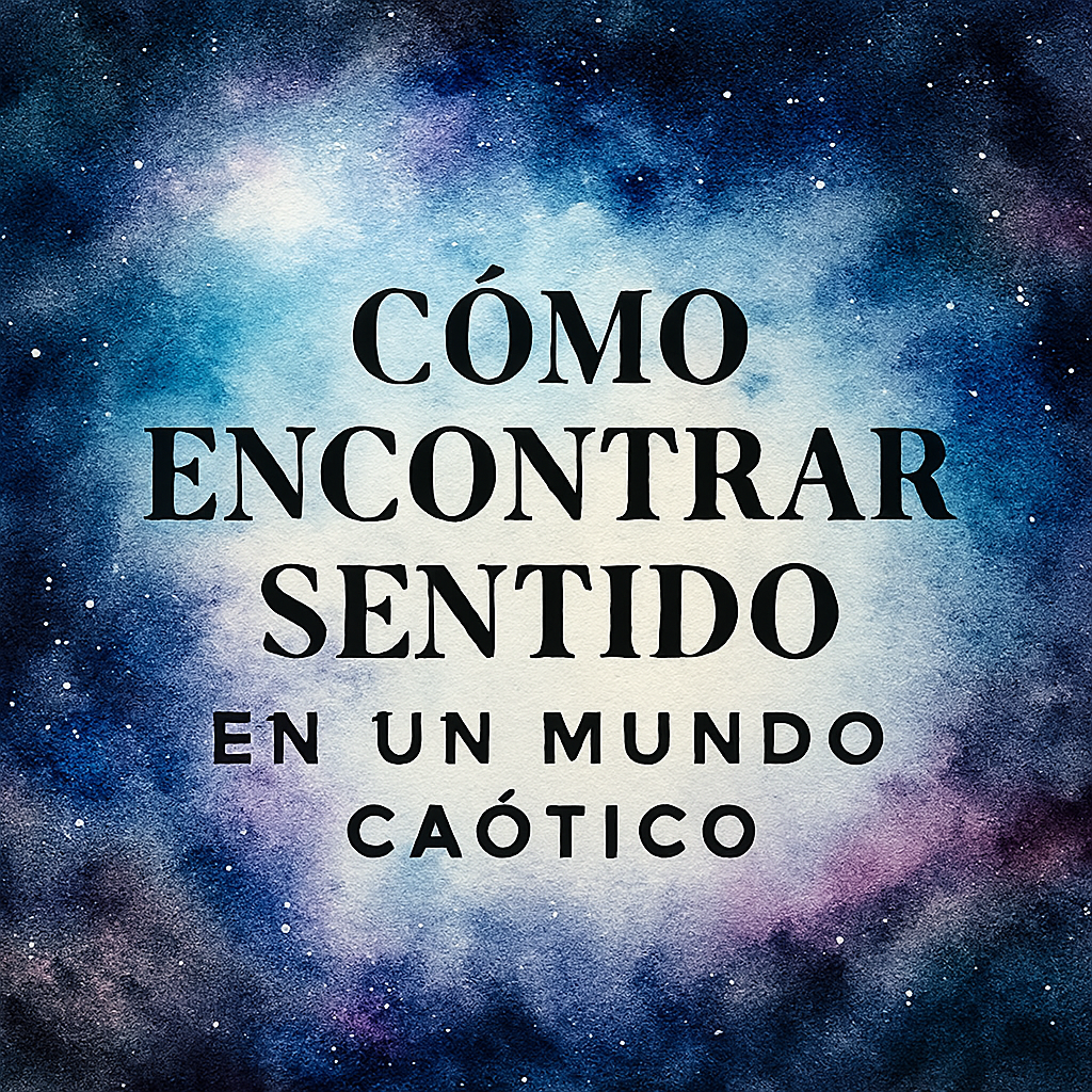 🌌 “Cómo encontrar sentido en un mundo caótico” - Juan Pablo Leonet...