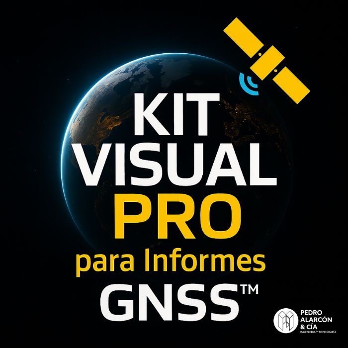 Kit Visual PRO para Informes GNSS™ - Pedro Alarcon y Cia | Hotmart