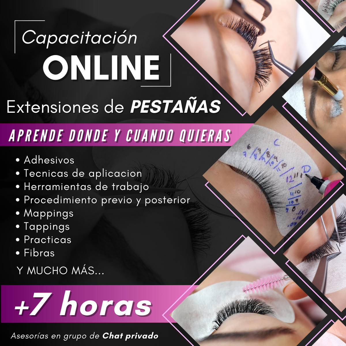Curso de Extensiones de Pestañas - Aidee Hernandez Ortiz | Hotmart