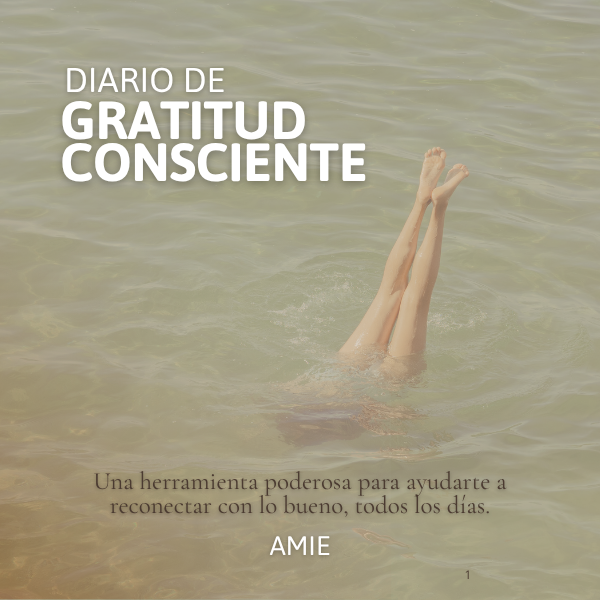 Diario de gratitud consciente - Una pausa diaria para volver a vos ...