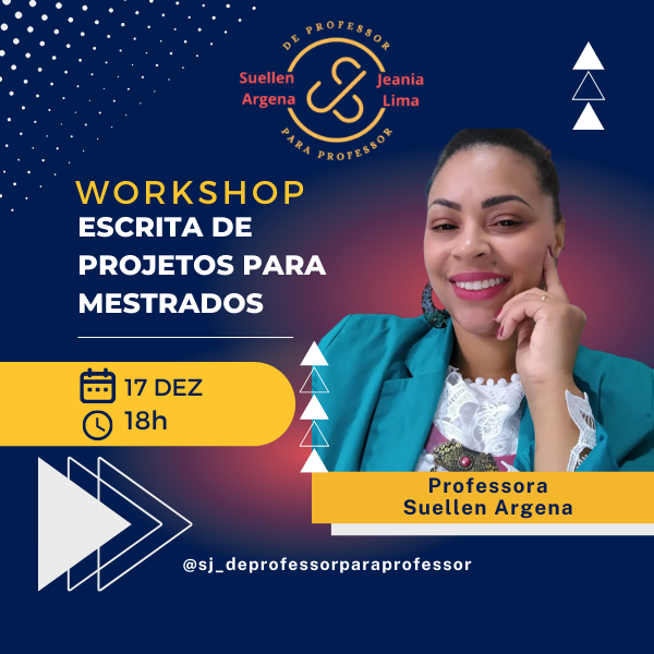 Workshop: Escrita de projetos para Mestrados