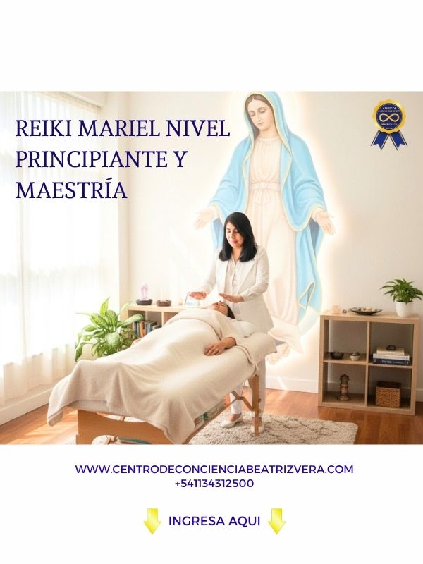 Reiki Mariel, sanando con la Madre Maria, nivel principiante y maes...