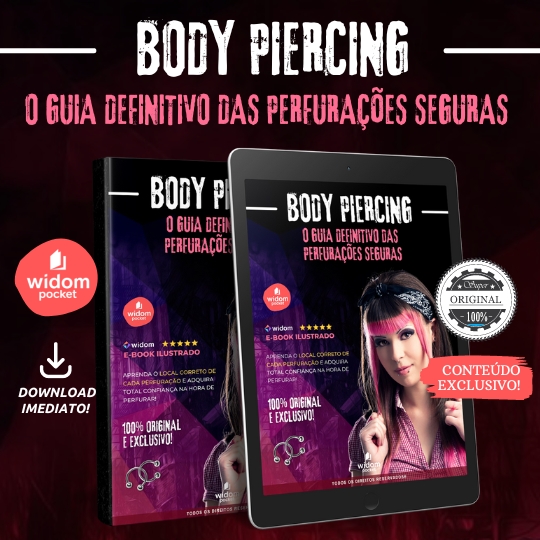 E-Book Ilustrado | Body Piercing: O Guia Definitivo das Perfurações...