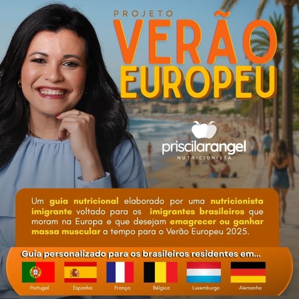 Projeto Verão Europeu - O guia alimentar para brasileiros na Europa...