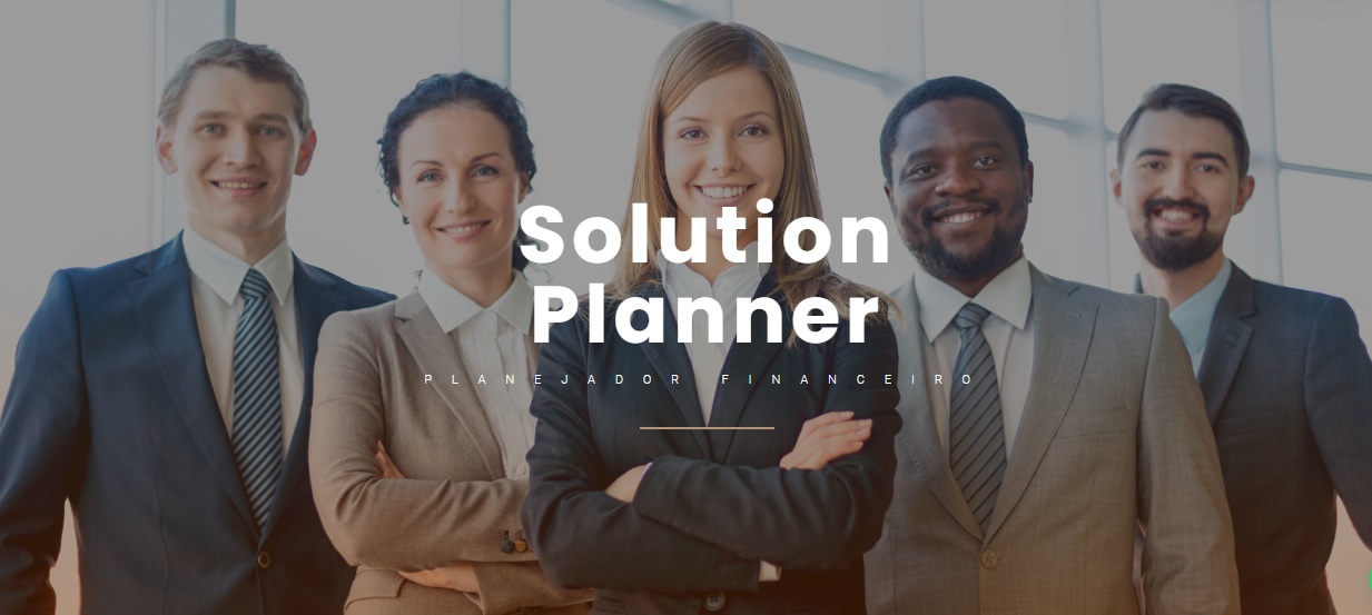 Planejador Financeiro - Solution Planner - Solution For Life Planej...