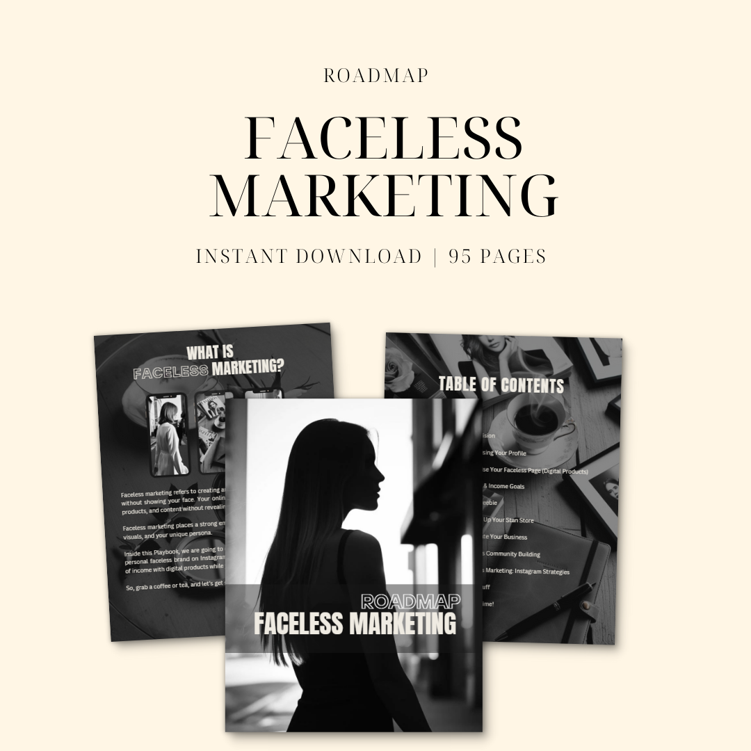 E-book Faceless Marketing Roadmap - Digital Connection | Hotmart