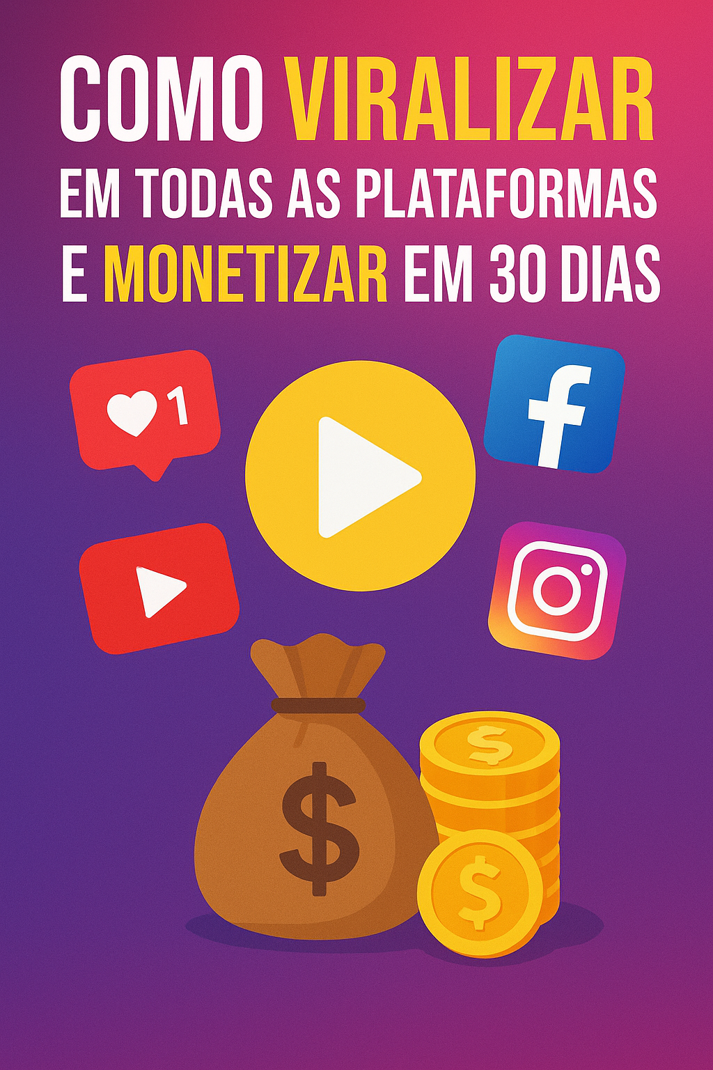 Viralize e Monetize sua redes sociais em menos de 30 Dias (com resu...