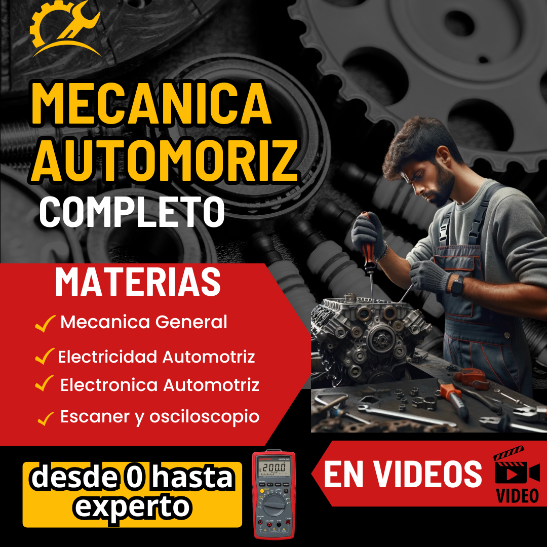 Mecánica Automotriz completo - Wilfredo Garcia Aguayo | Hotmart