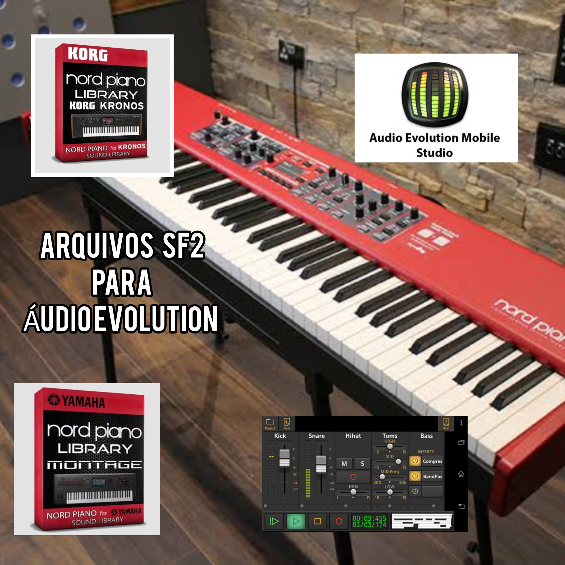 Samples sf2 áudio evolution - Sidney da Silva Ferreira | Hotmart