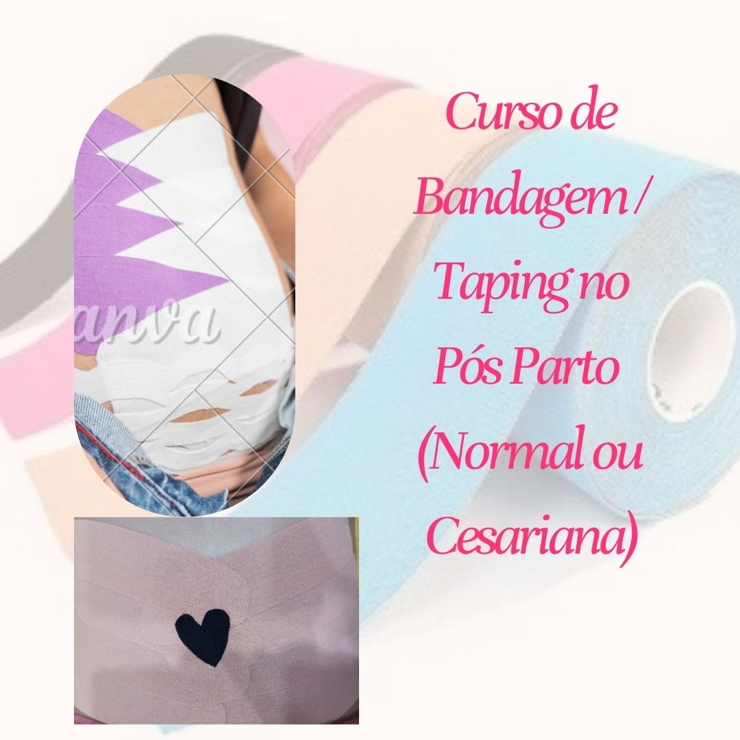 Curso de Bandagem Elástica / Taping no Pós Parto - FRANCIELE CUNHA ...